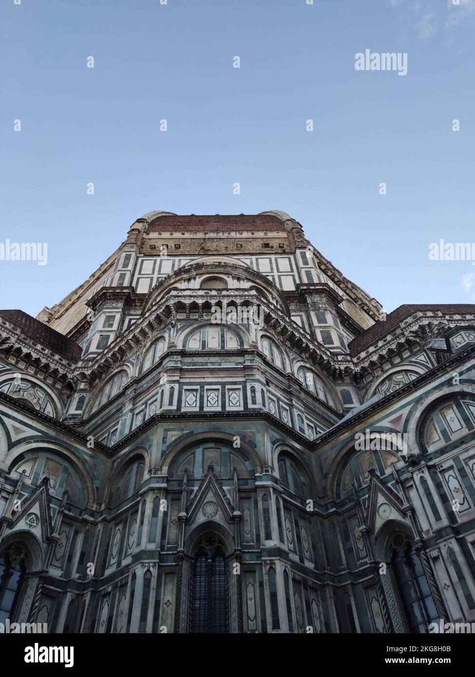 A low-angle shot of the Opera del Duomo of Florence in Florence, Italy ...