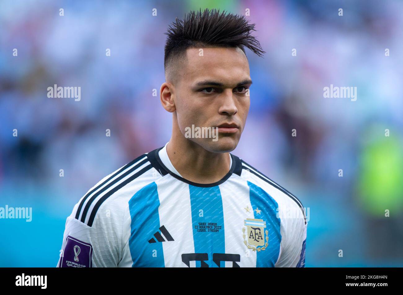 Lautaro Martinez of Argentina during the FIFA World Cup Qatar 2022 ...
