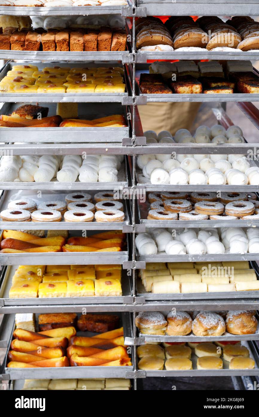 Trays of regional Mexican pastries Stock Photo - Alamy