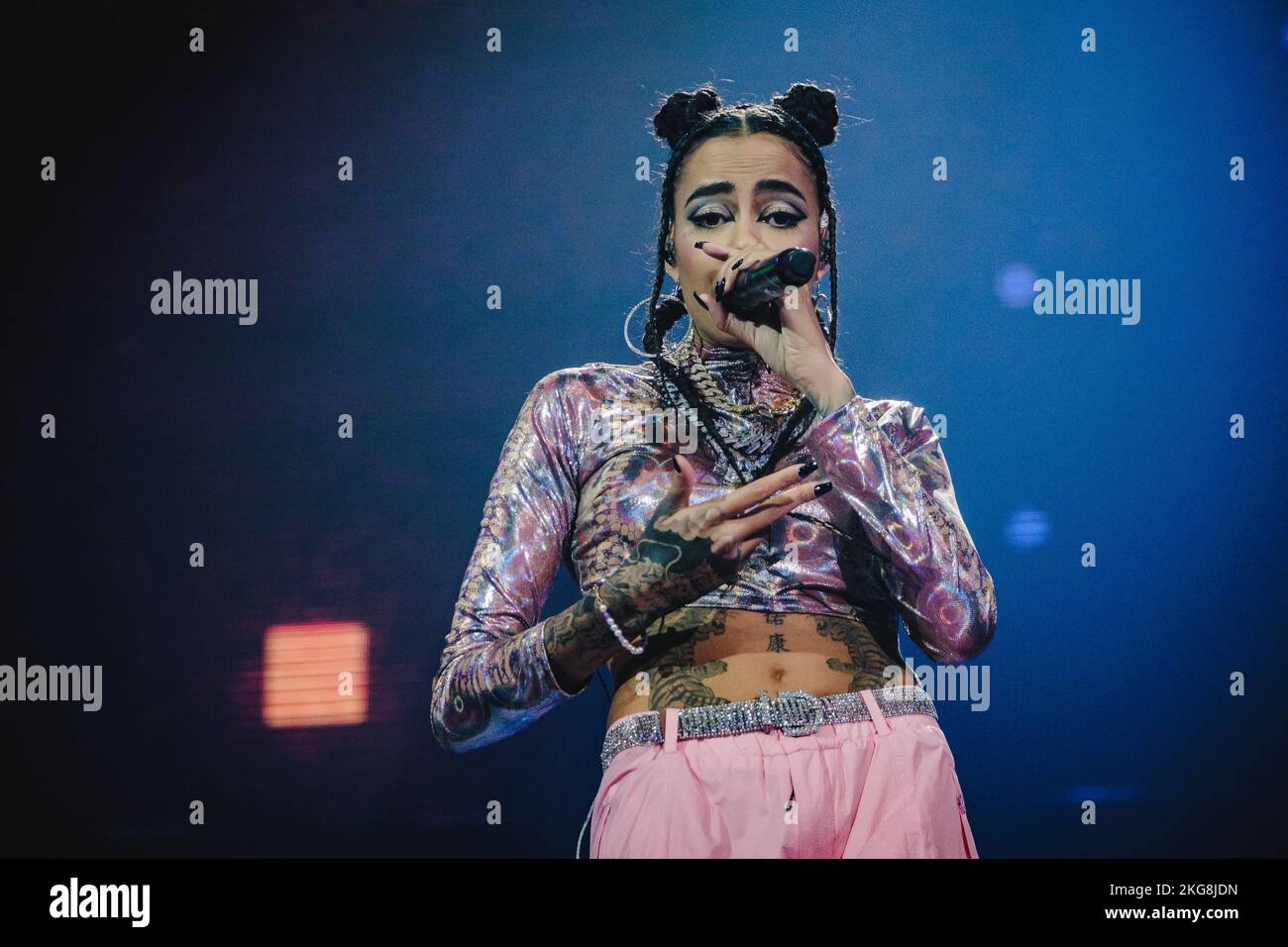 Zurich, Switzerland. 18th, November 2022. The Swiss singer Naomi ...