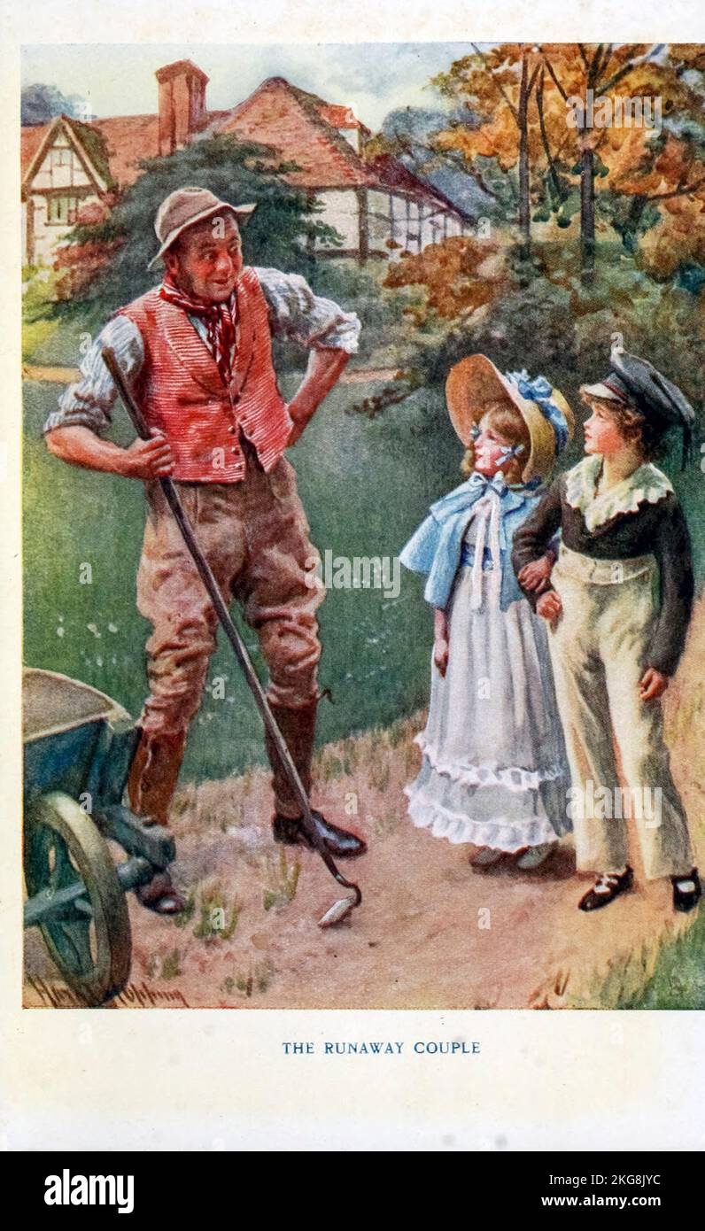 THE RUNAWAY COUPLE from the book Dickens' dream children by Mary Angela ...