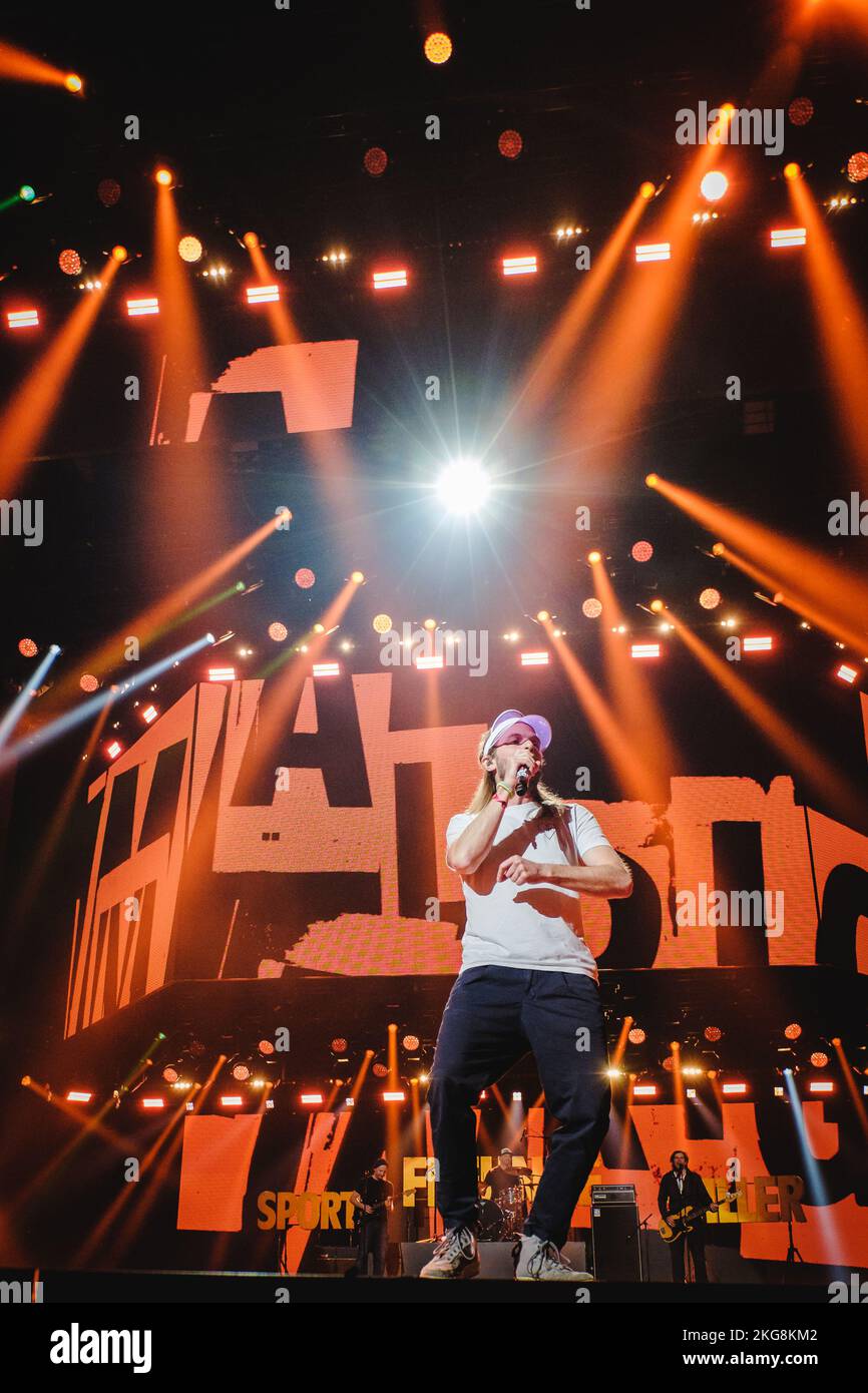 Zurich, Switzerland. 18th, November 2022. The German band Sportfreunde ...