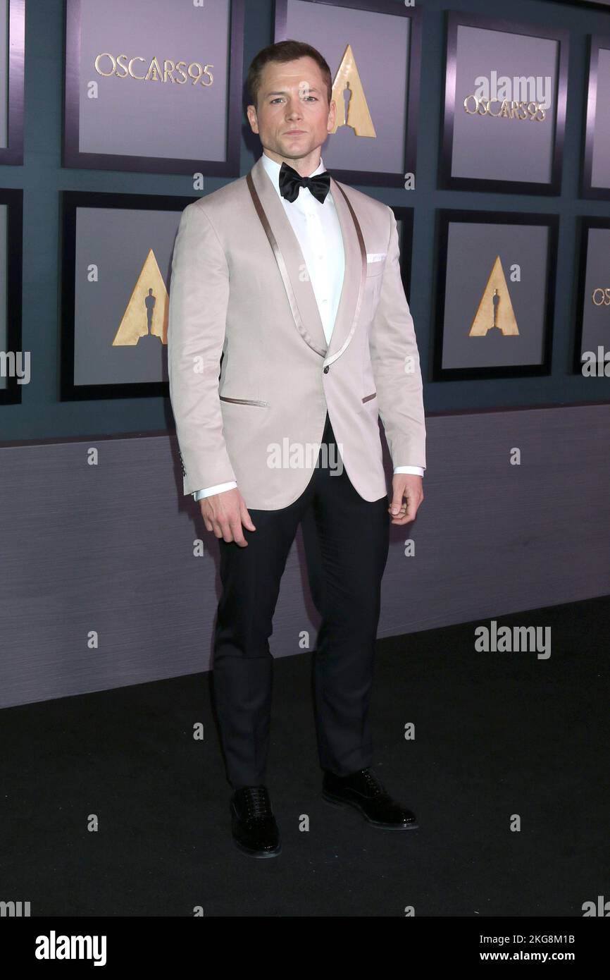 LOS ANGELES - NOV 19: Taron Egerton at the 13th Governors Awards at ...