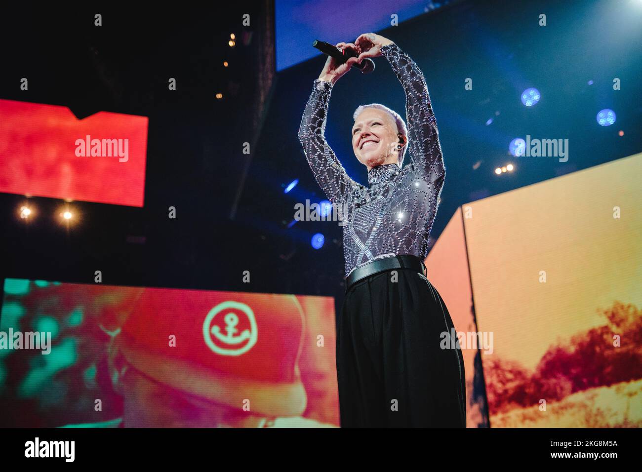 Zurich, Switzerland. 18th, November 2022. The Swiss pop singer Stefanie ...