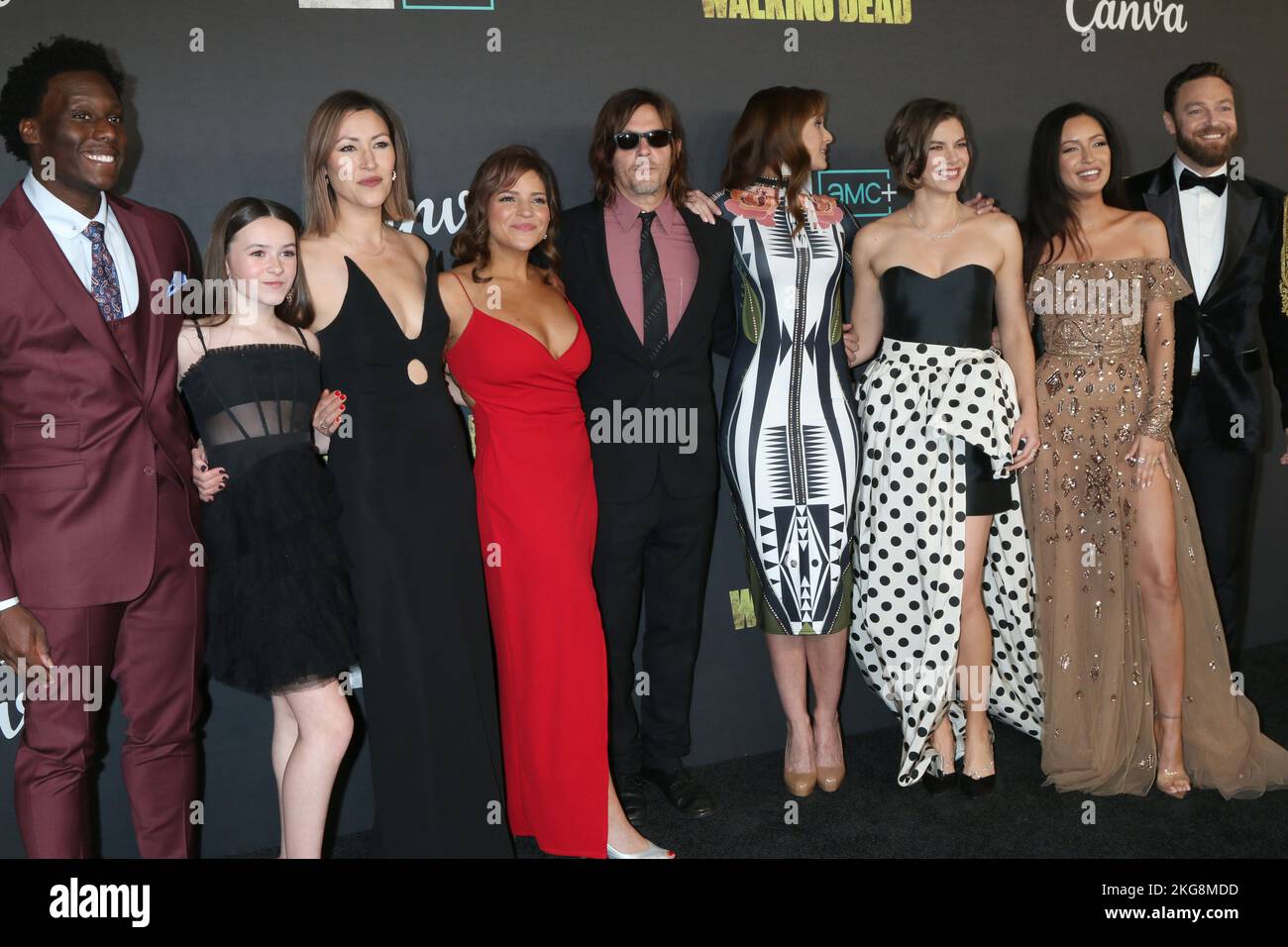 LOS ANGELES - NOV 20: Okea Eme-Akwari, Cailey Fleming, Eleanor Matsuura ...