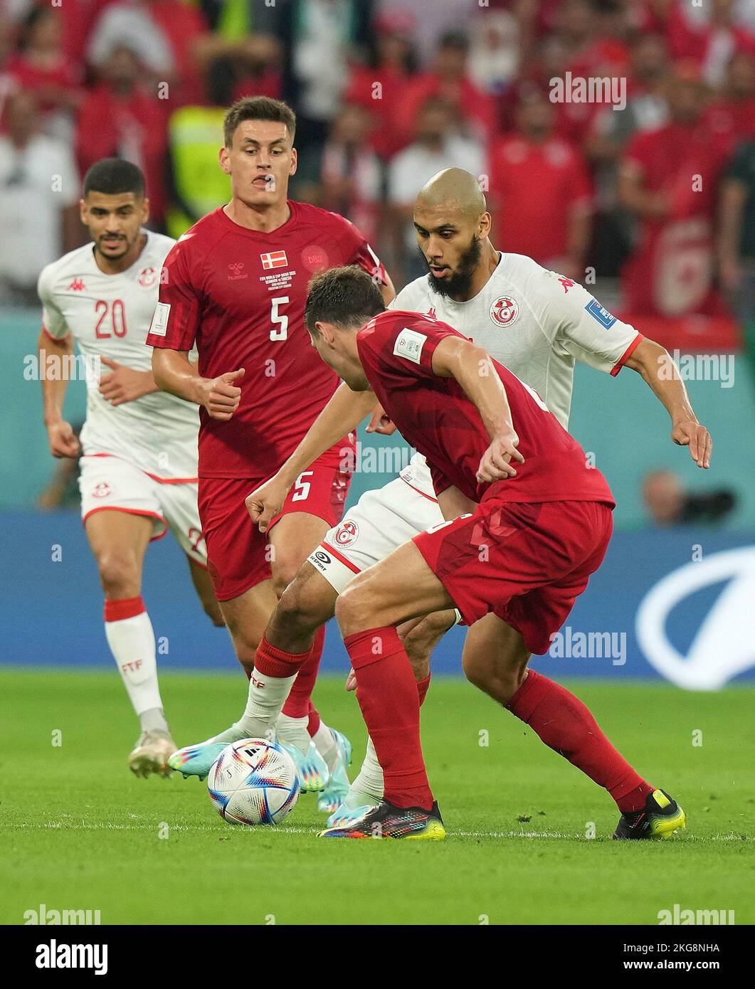 Doha, Qatar. November 22, 2022, Education City Stadium, Doha, QAT, World Cup FIFA 2022, Group D ...