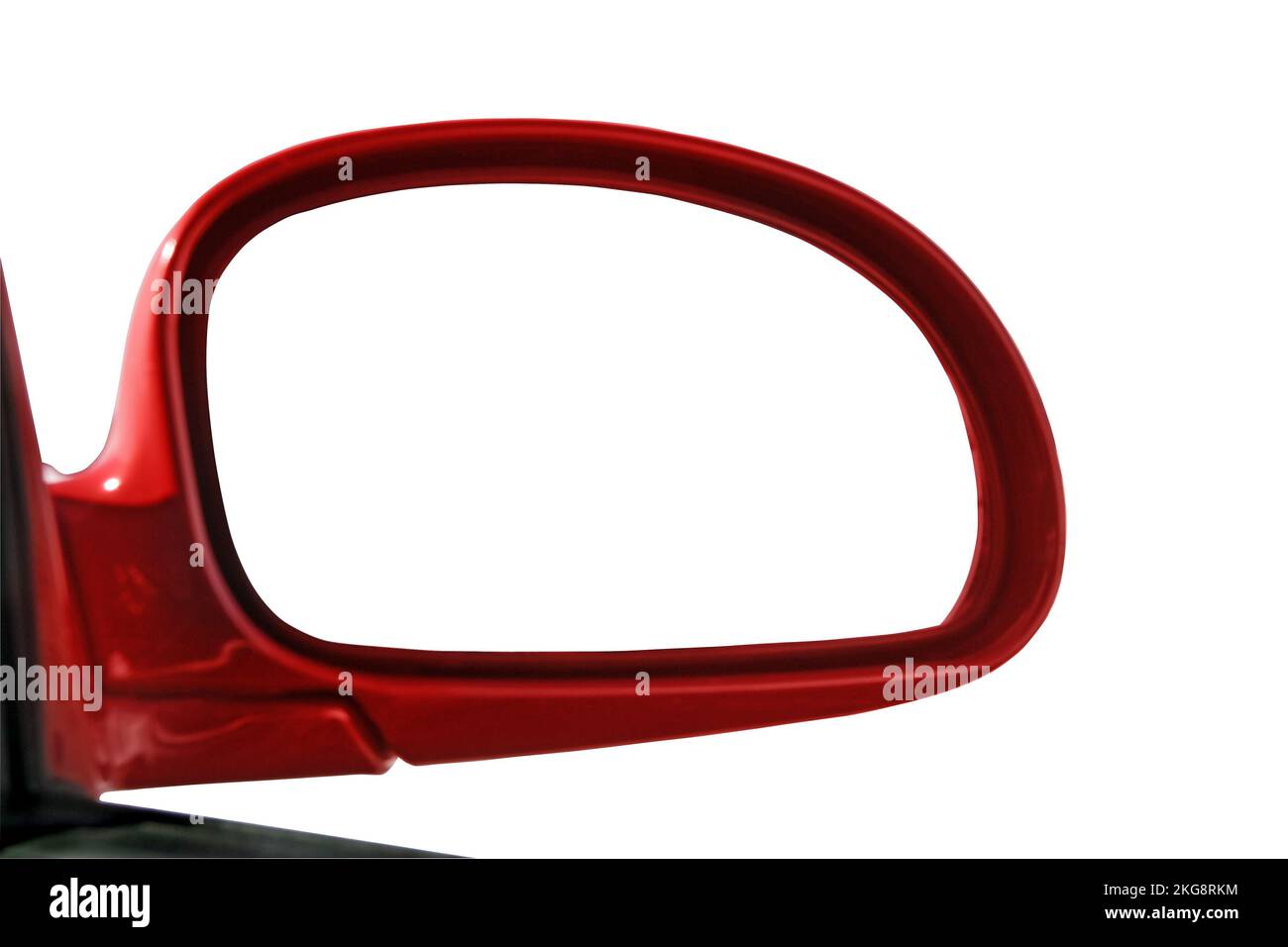 Rear view mirror isolated for creative montage Stock Photo - Alamy