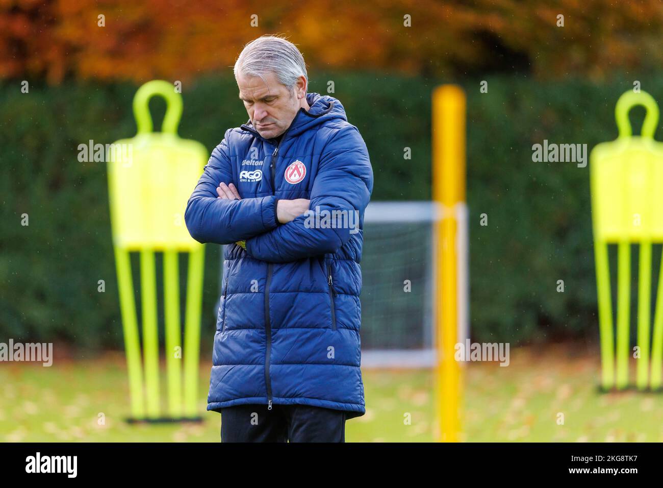 Belgium, 22/11/2022, Kortrijk's new head coach Bernd Storck pictured ...