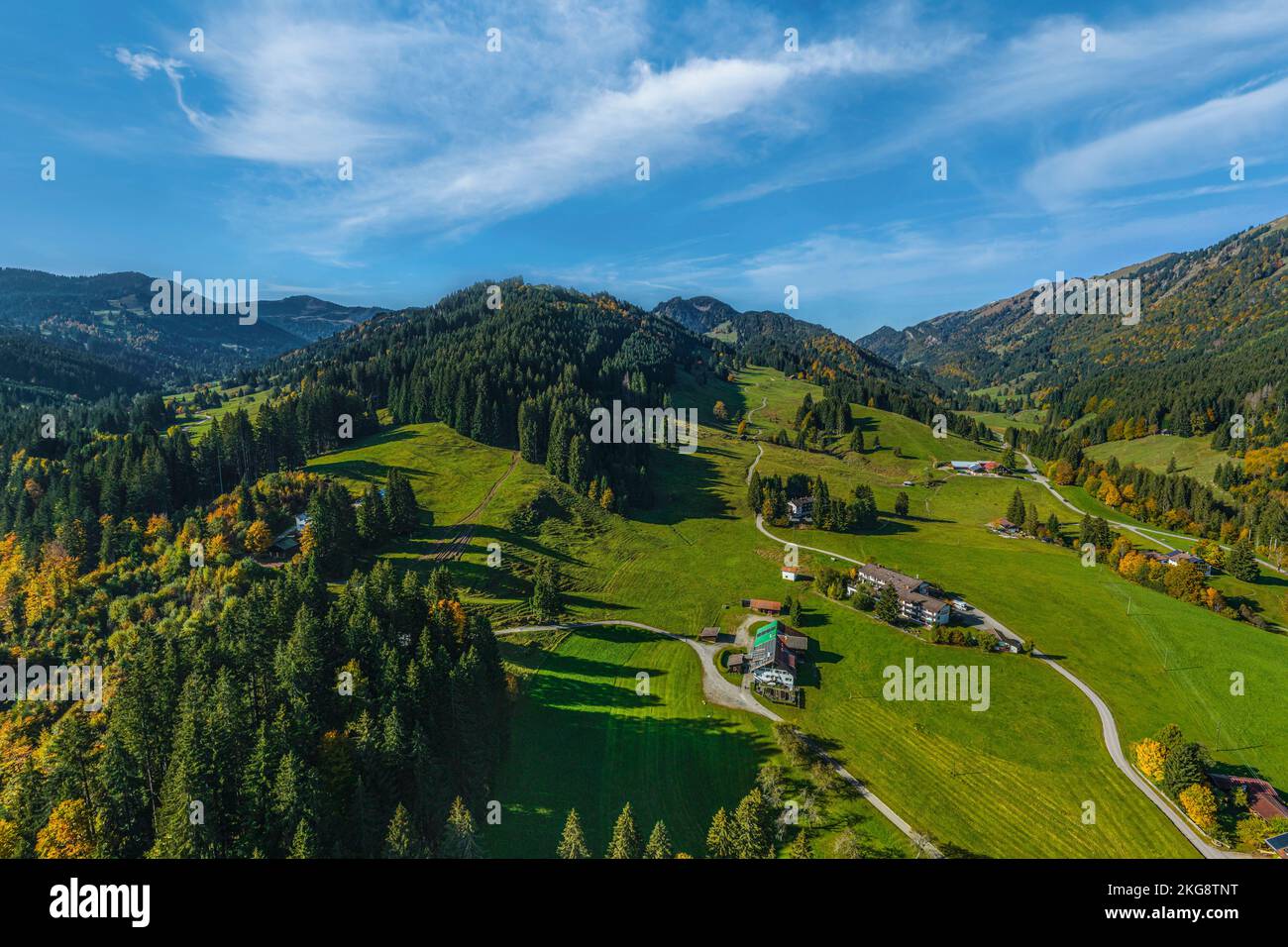 Gunzesrieder valley hi-res stock photography and images - Alamy