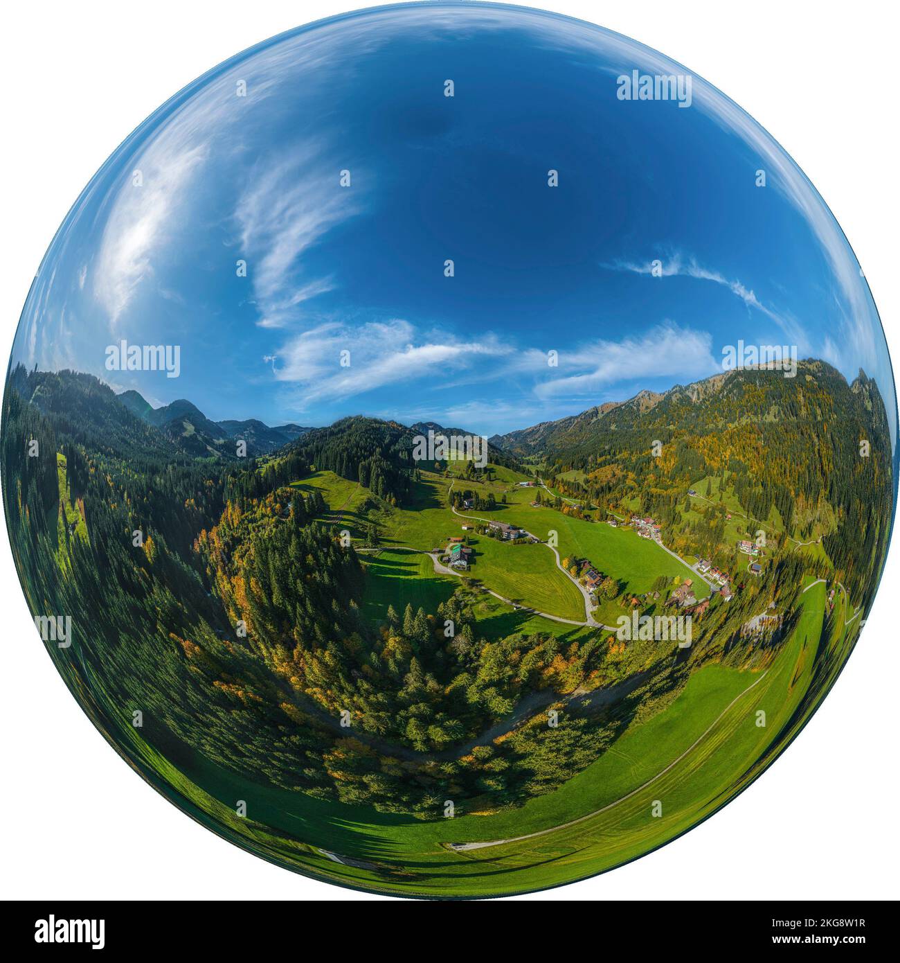 Gunzesrieder valley hi-res stock photography and images - Alamy