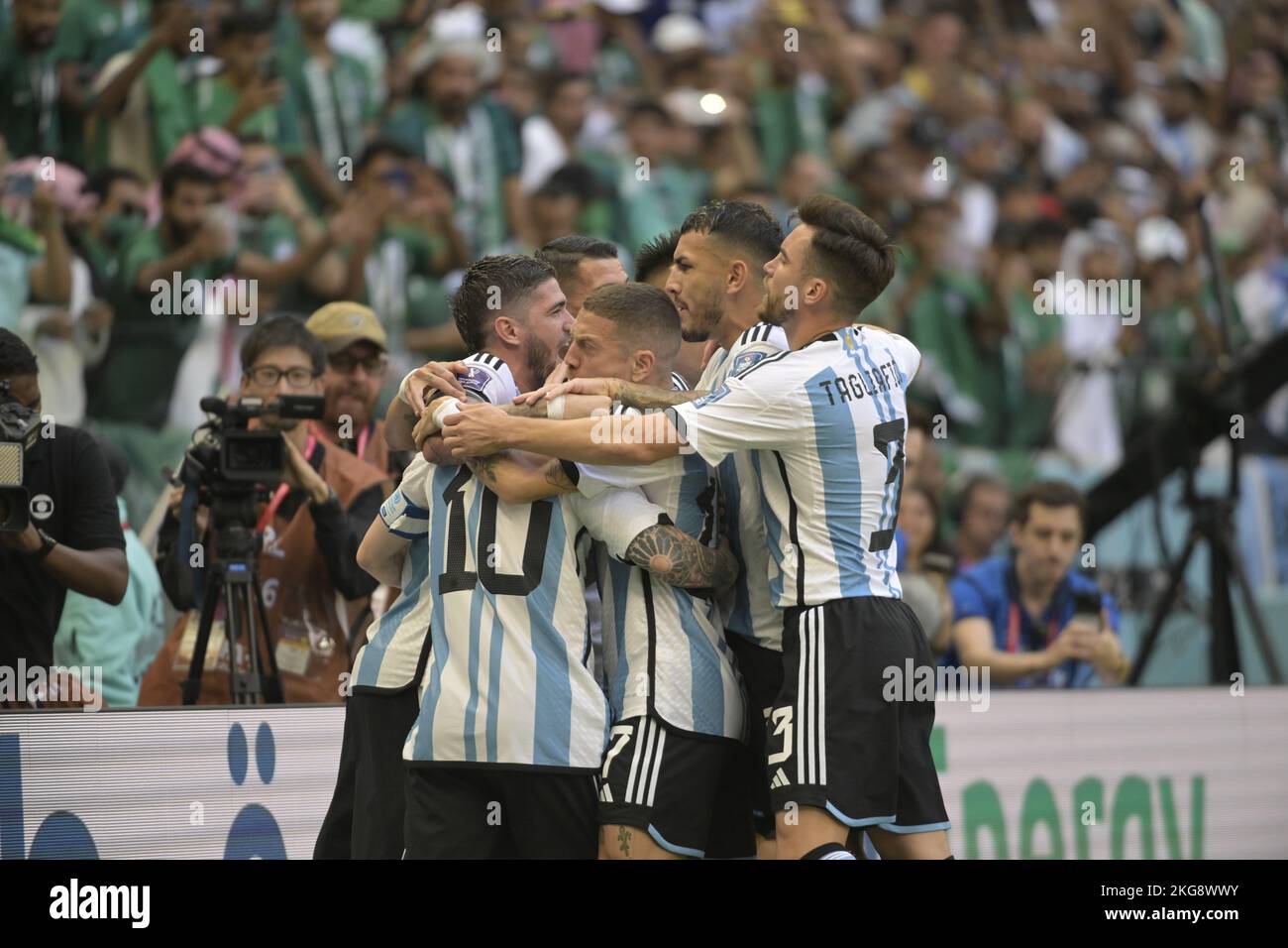 Doha -Qatar, 22 November 2022, Qatar World Cup , match between ...