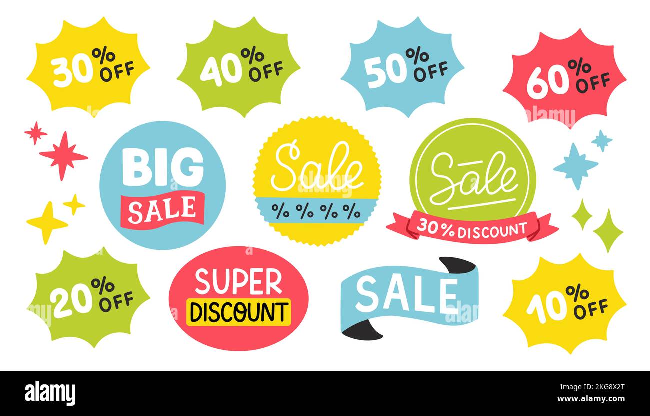 Sale promotion set 10 off, 20 off, 30 off etc. Promotion poster ...