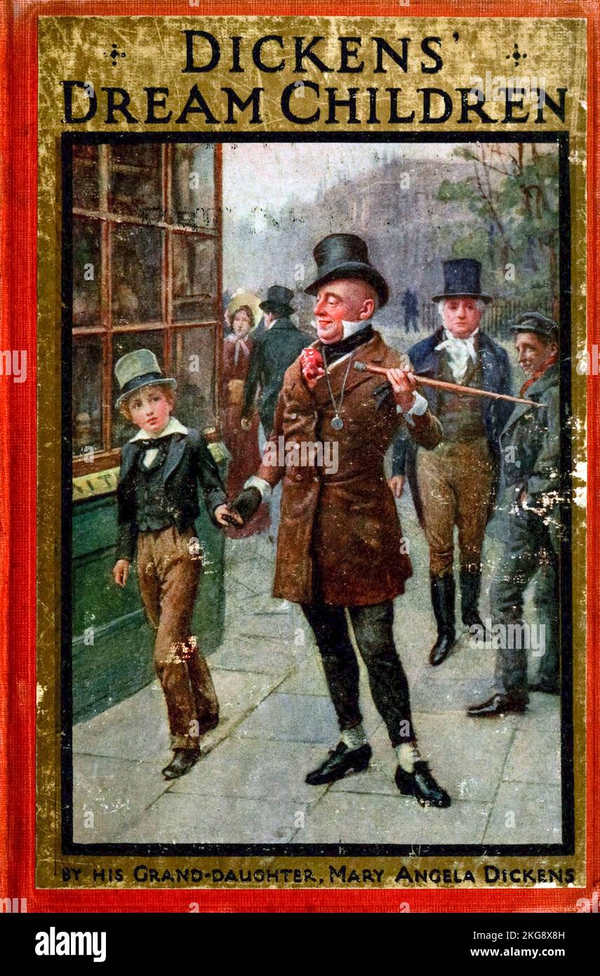 David Copperfield and Mr. Micawber front cover from the book Dickens ...