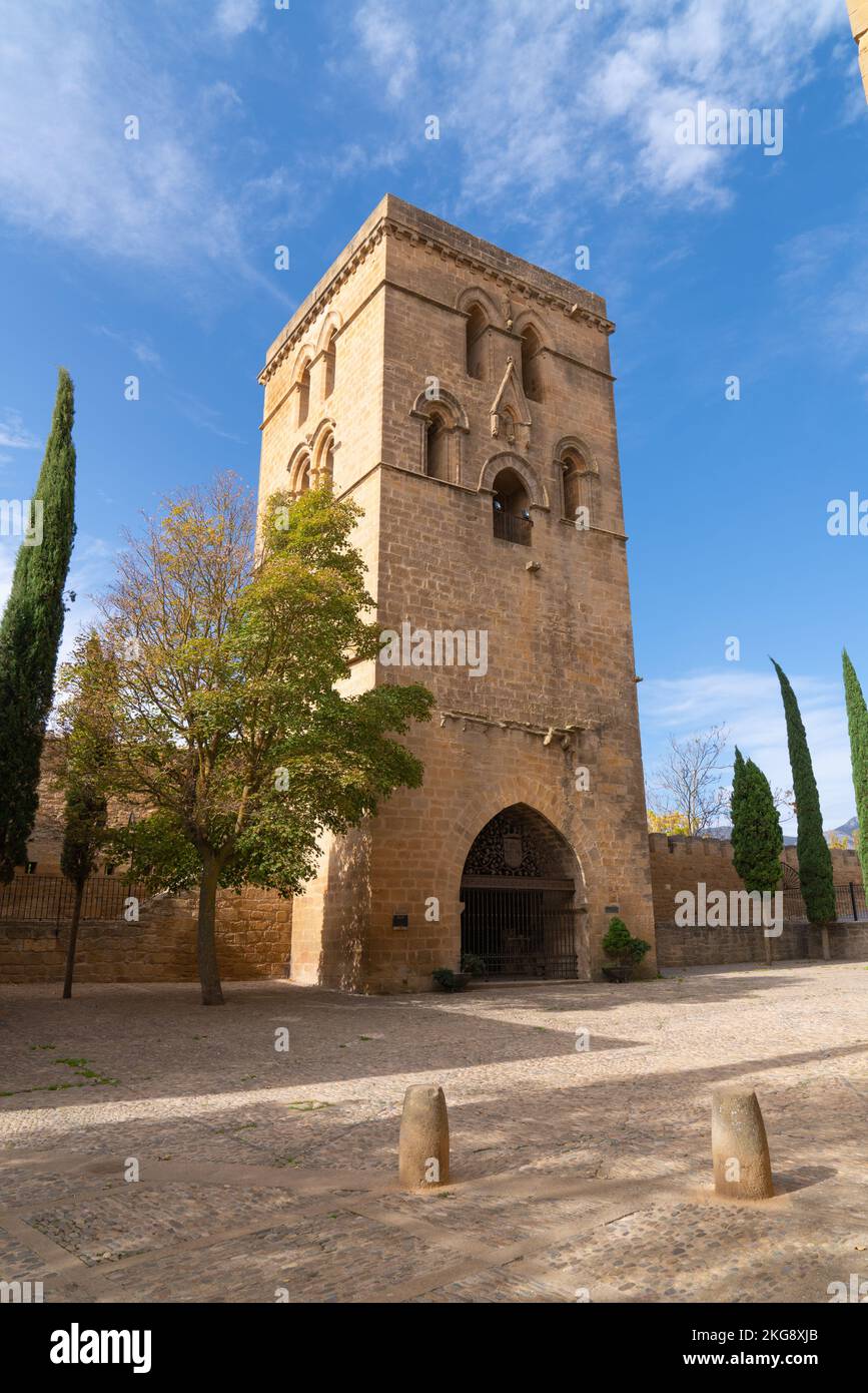 Laguardia Rioja Alavesa region Spain Torre Abacial building known as ...