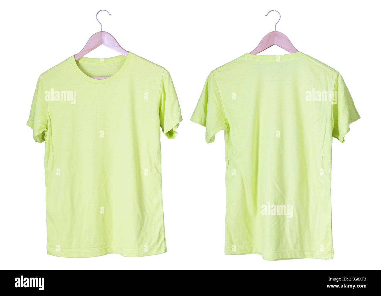 Neon Green Blank T Shirt