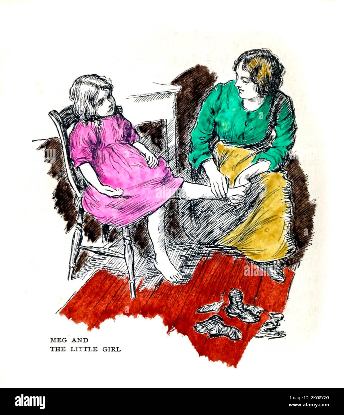 Meg Veck and the little girl, Toby Trotty Veck and Margaret Meg Veck ...