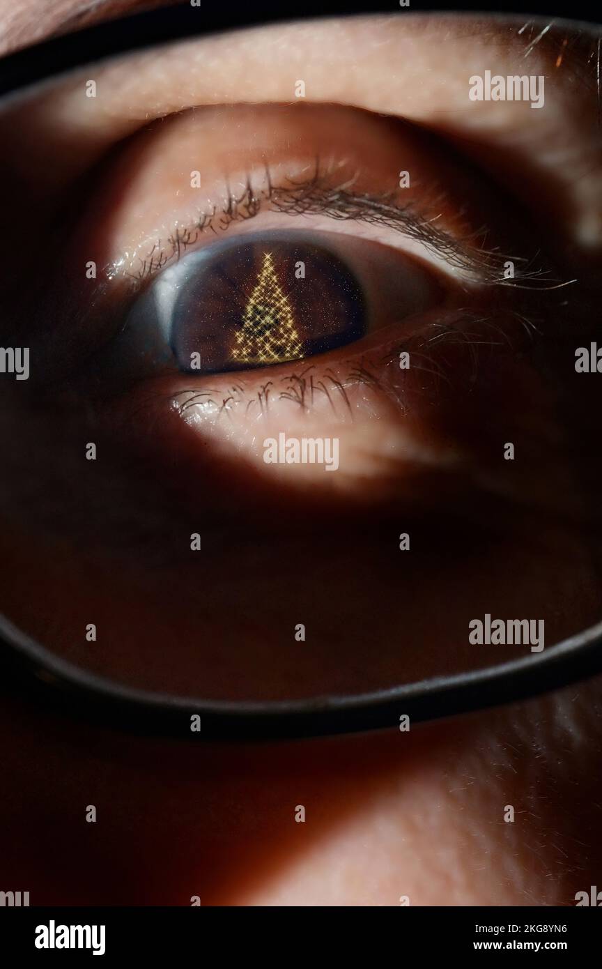 Eye pupil tree hi-res stock photography and images - Alamy