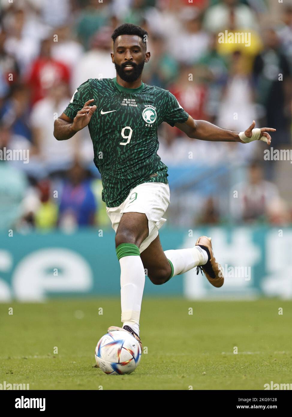 LUSAIL CITY - Firas Al Buraikan of Saudi Arabia during the FIFA World ...