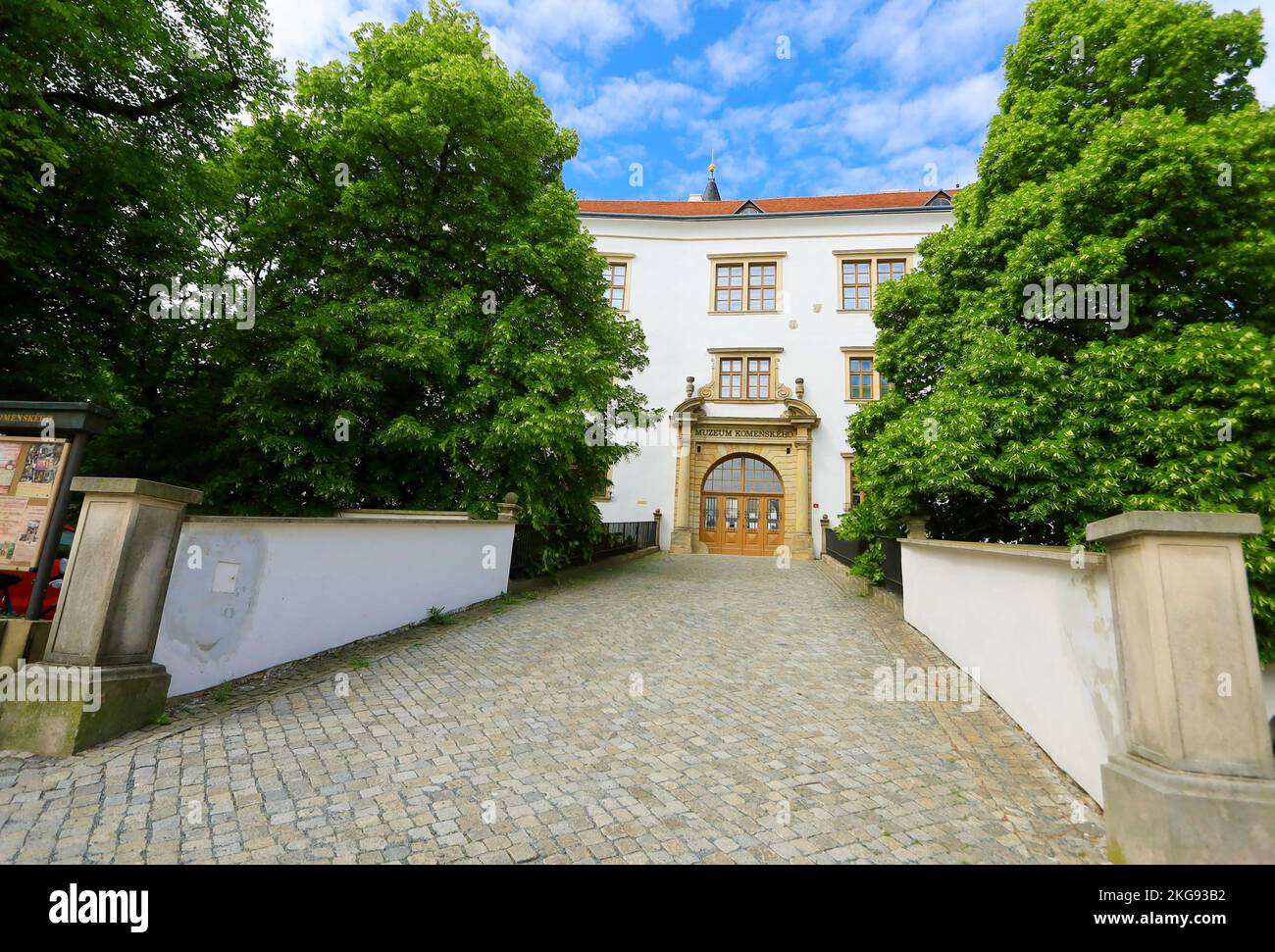 The Prerov castle is located on the Horni namesti (Upper Square) and ...