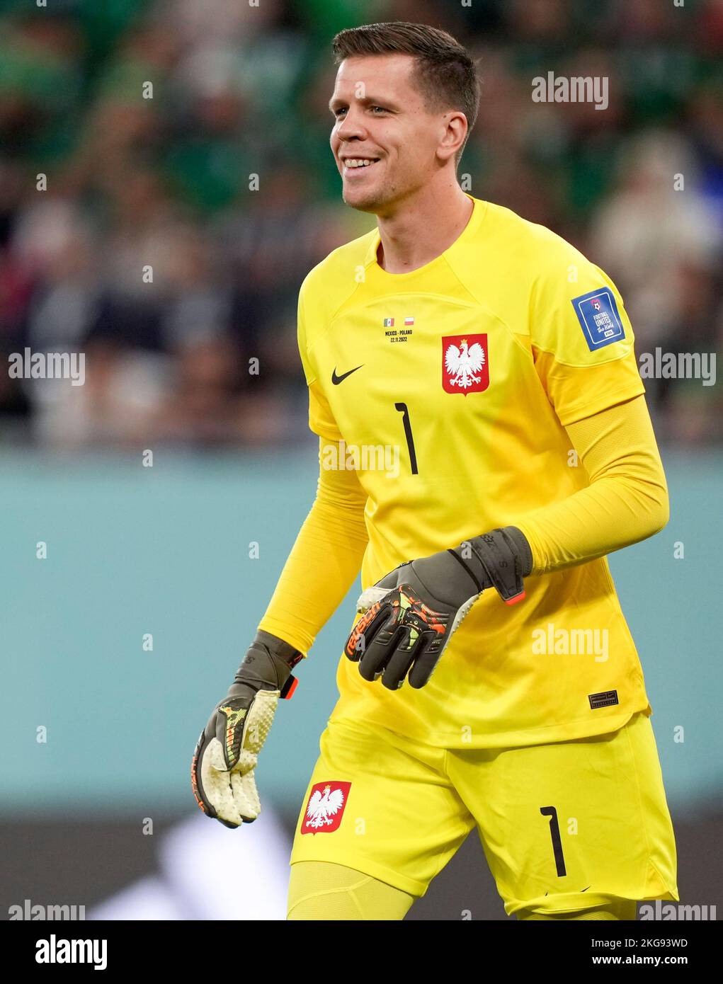 Doha, Qatar. 22nd Nov, 2022. Wojciech Szczesny, goalkeeper of Poland ...