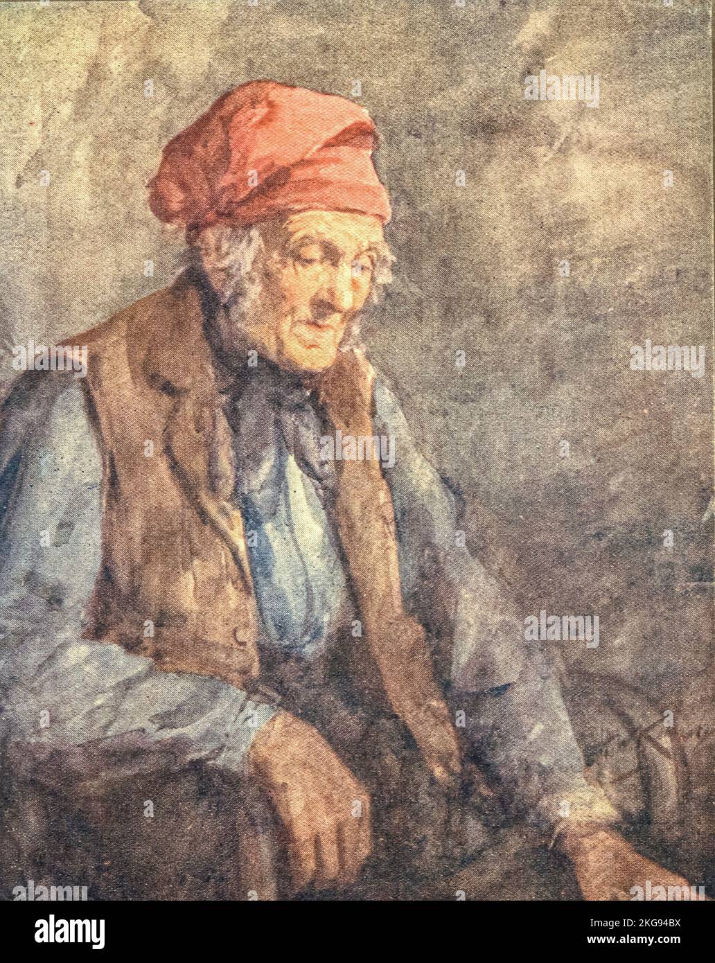 THE WEAVER From a water-colour drawing by HENRY W. KERR from the book ...
