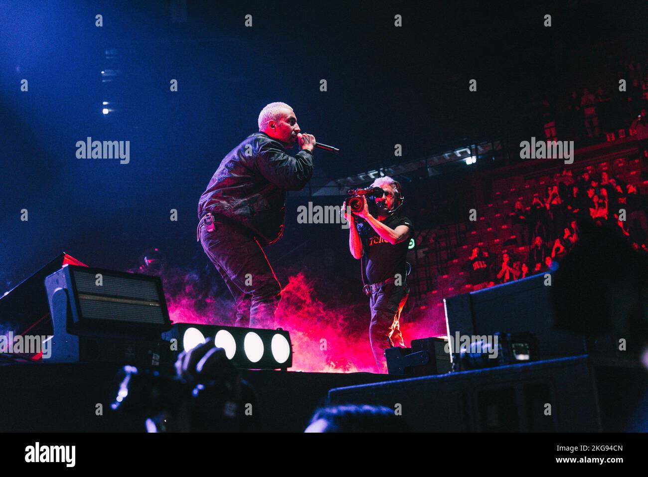 Luche on stage during Luche - DVLA Tour, Italian singer Music Concert ...