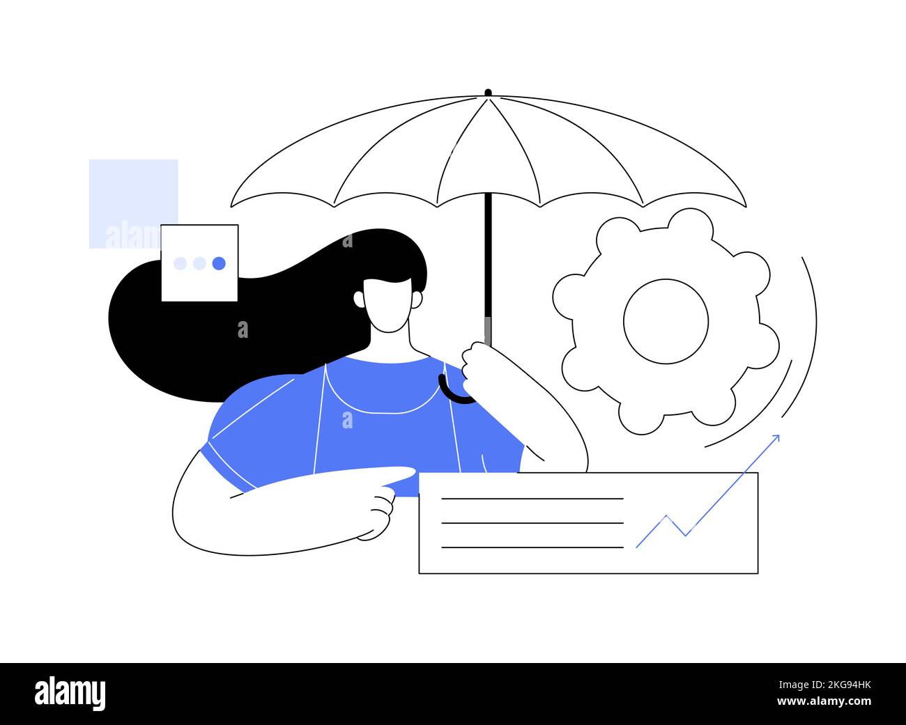 Risk management abstract concept vector illustration Stock Vector Image ...