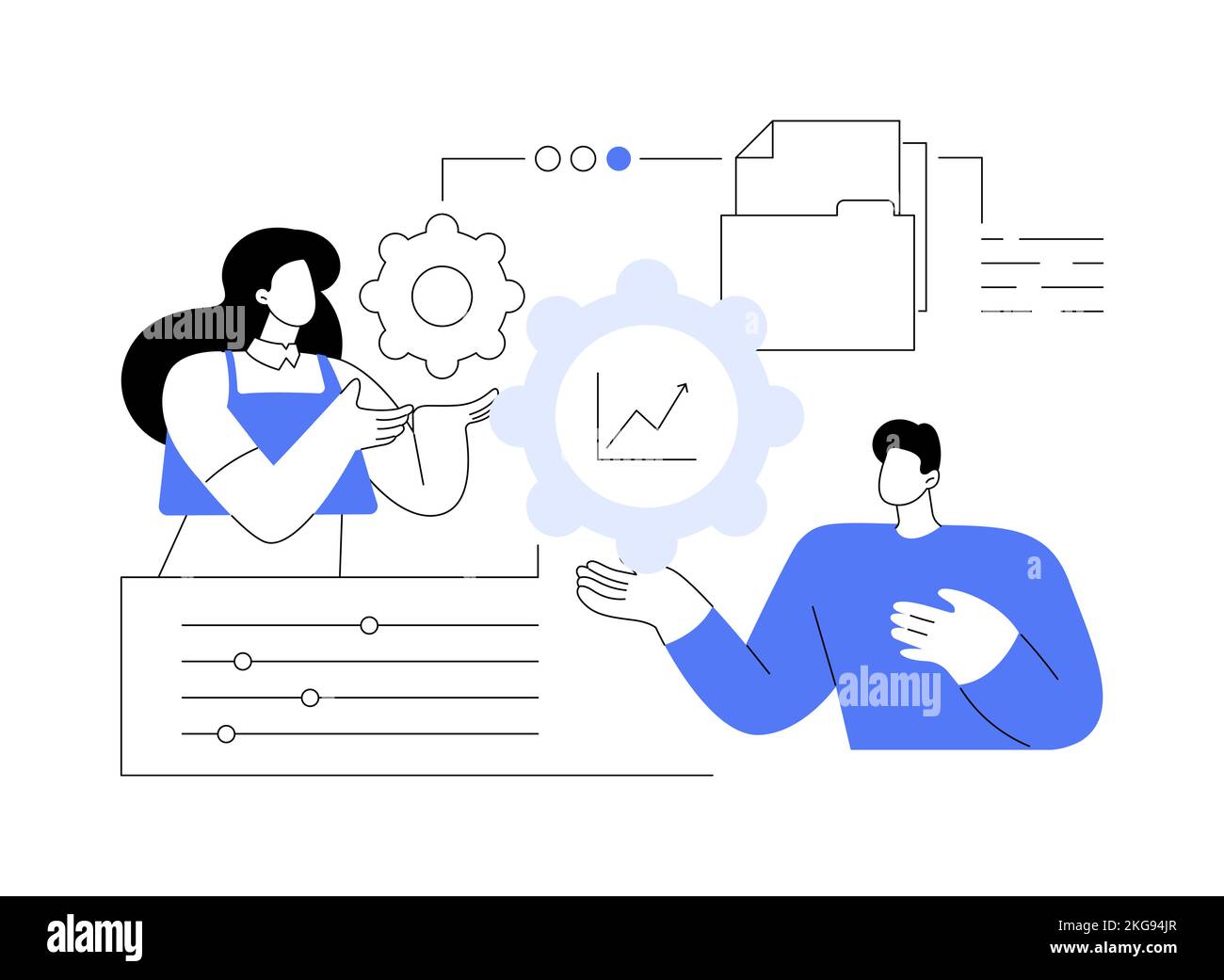 Productivity abstract concept vector illustration Stock Vector Image ...