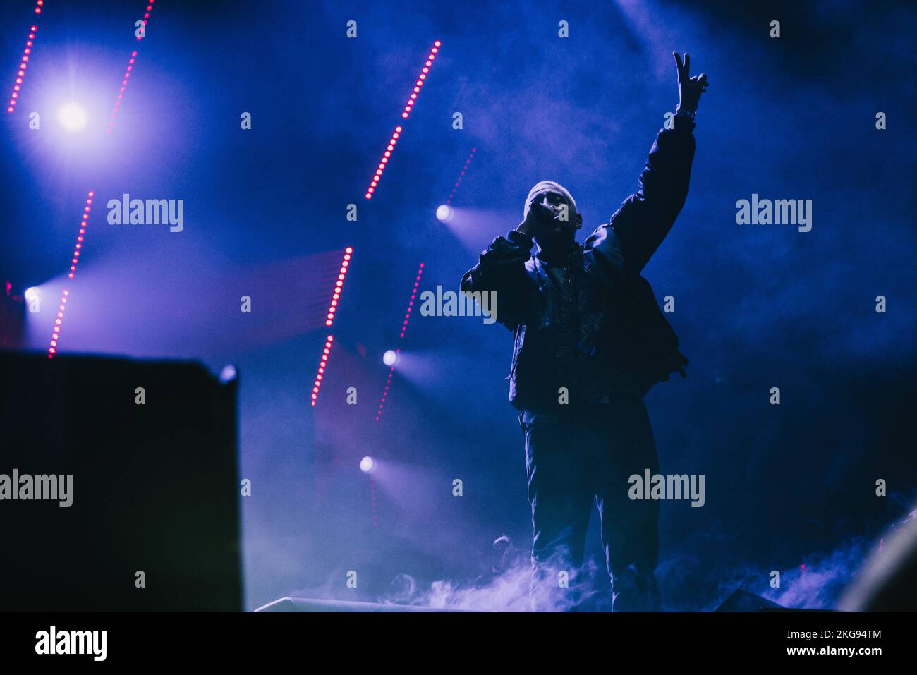 Luche on stage during Luche - DVLA Tour, Italian singer Music Concert ...