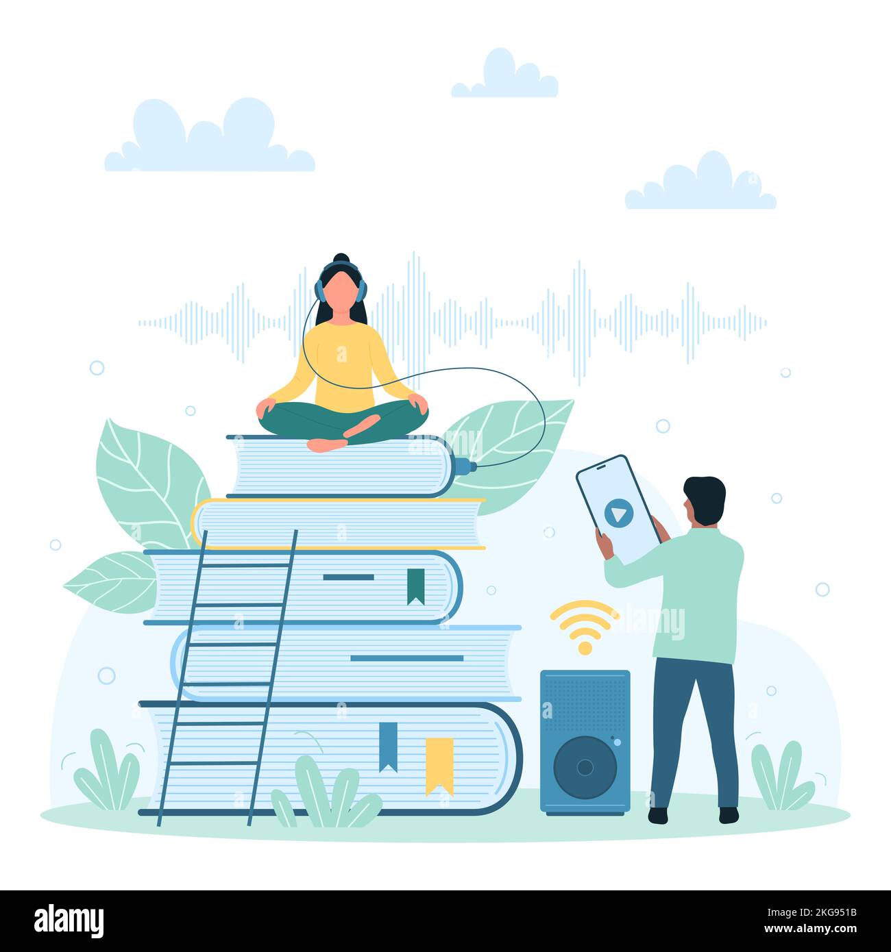 University tour guide Stock Vector Images - Alamy