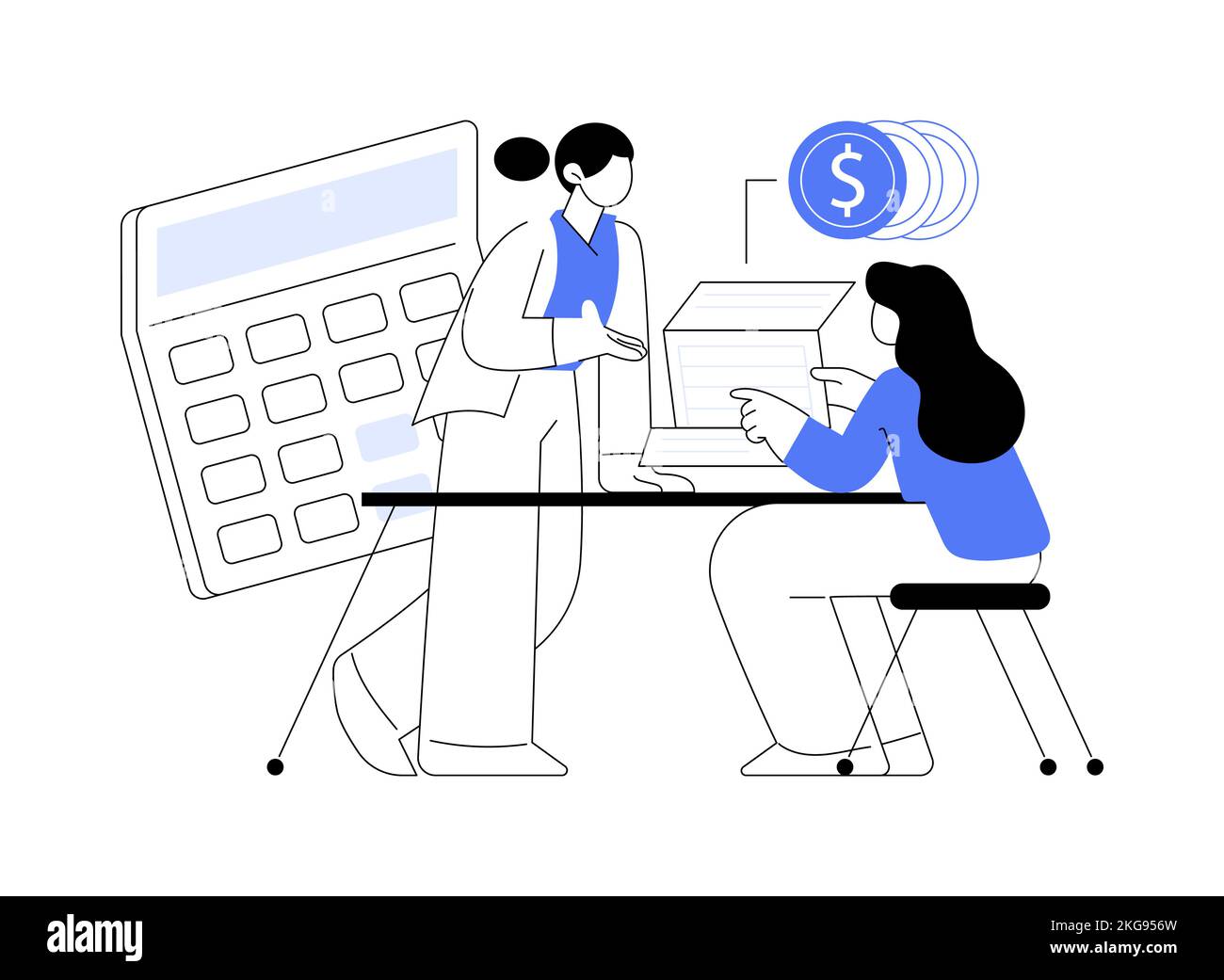 Consulting abstract concept vector illustration Stock Vector Image ...