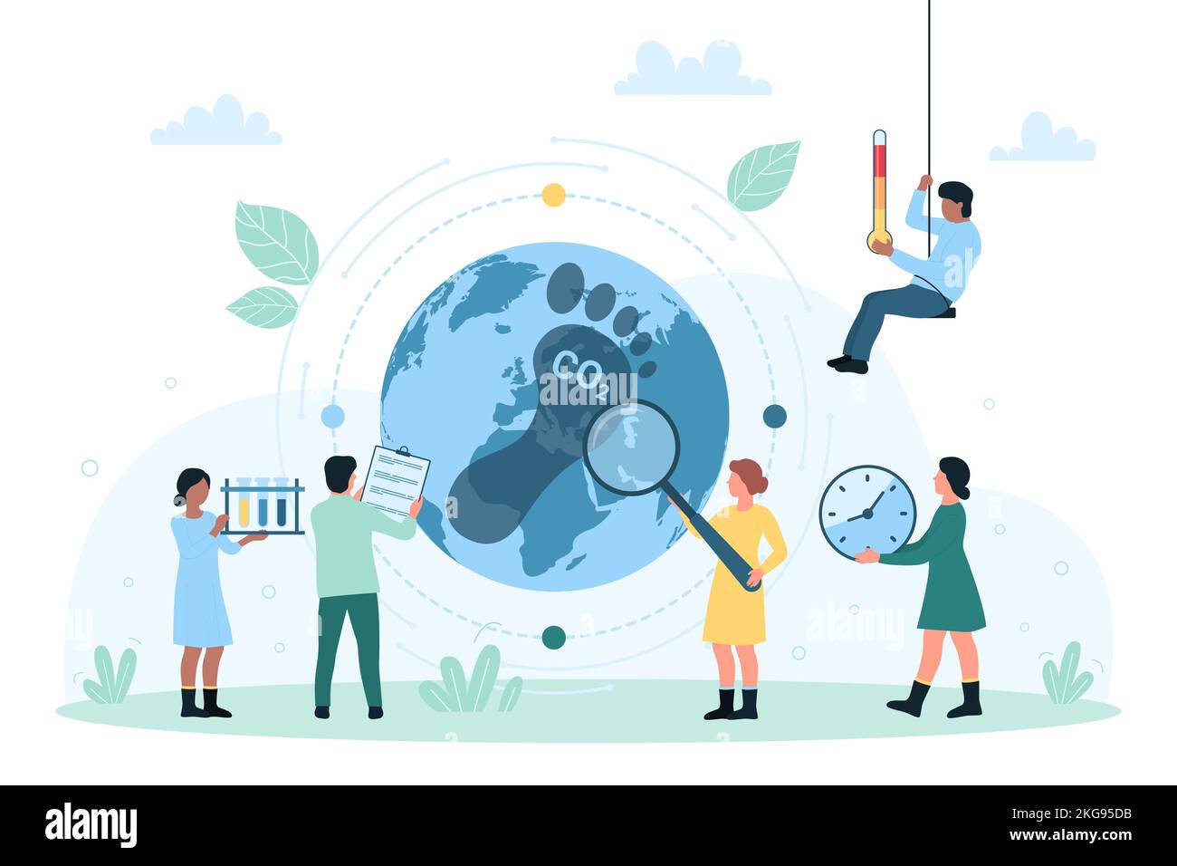 Carbon footprint effect analysis, environmental pollution with CO2 ...