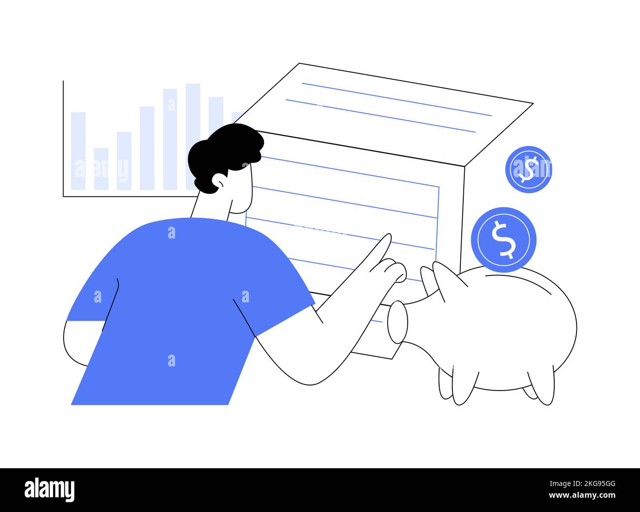 Income statement abstract concept vector illustration Stock Vector ...