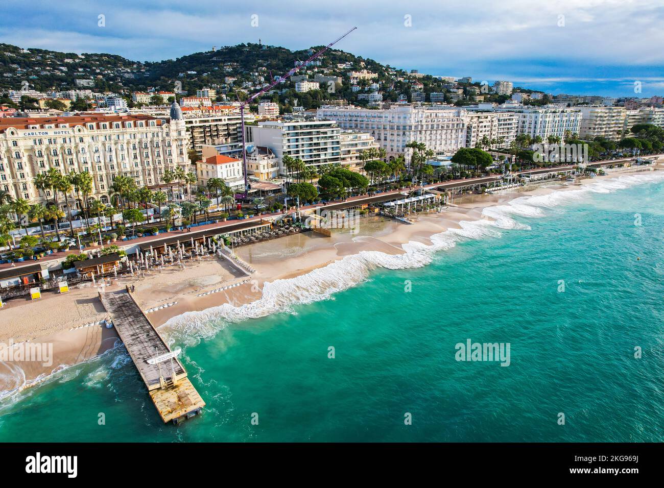 Famous boardwalk la croisette hi-res stock photography and images - Alamy