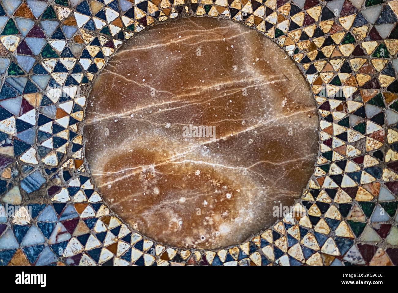 Byzantine mosaics on the floor of St. Nicholas Church Demre, Turkey ...
