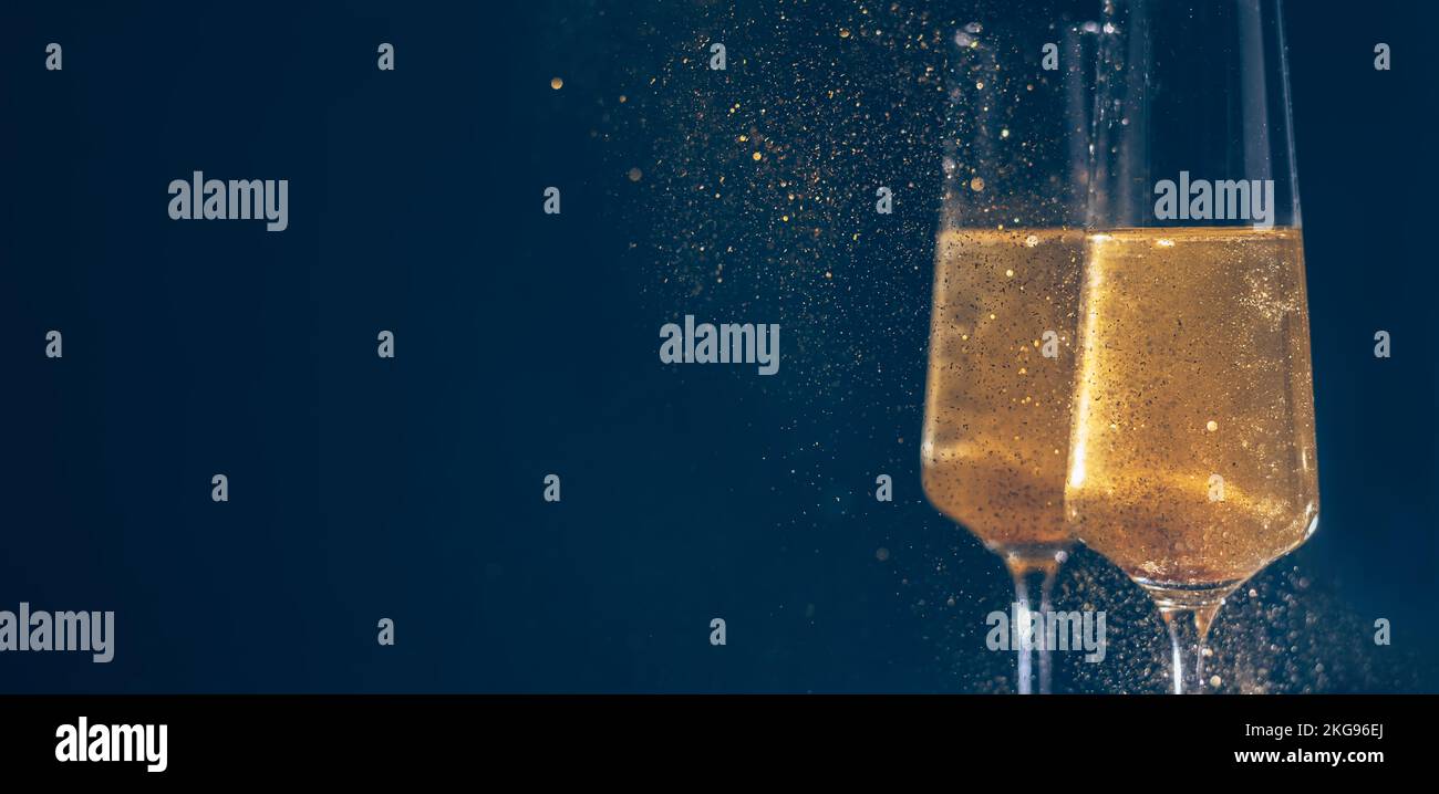 banner Happy New Year. Christmas and New Year holidays background with ...