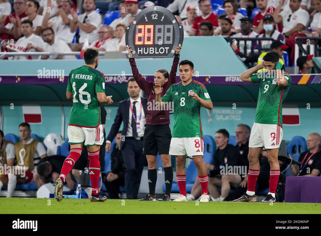 DOHA, Qatar, 22-11-2022, Stadium 974, World Cup 2022 in Qatar game ...