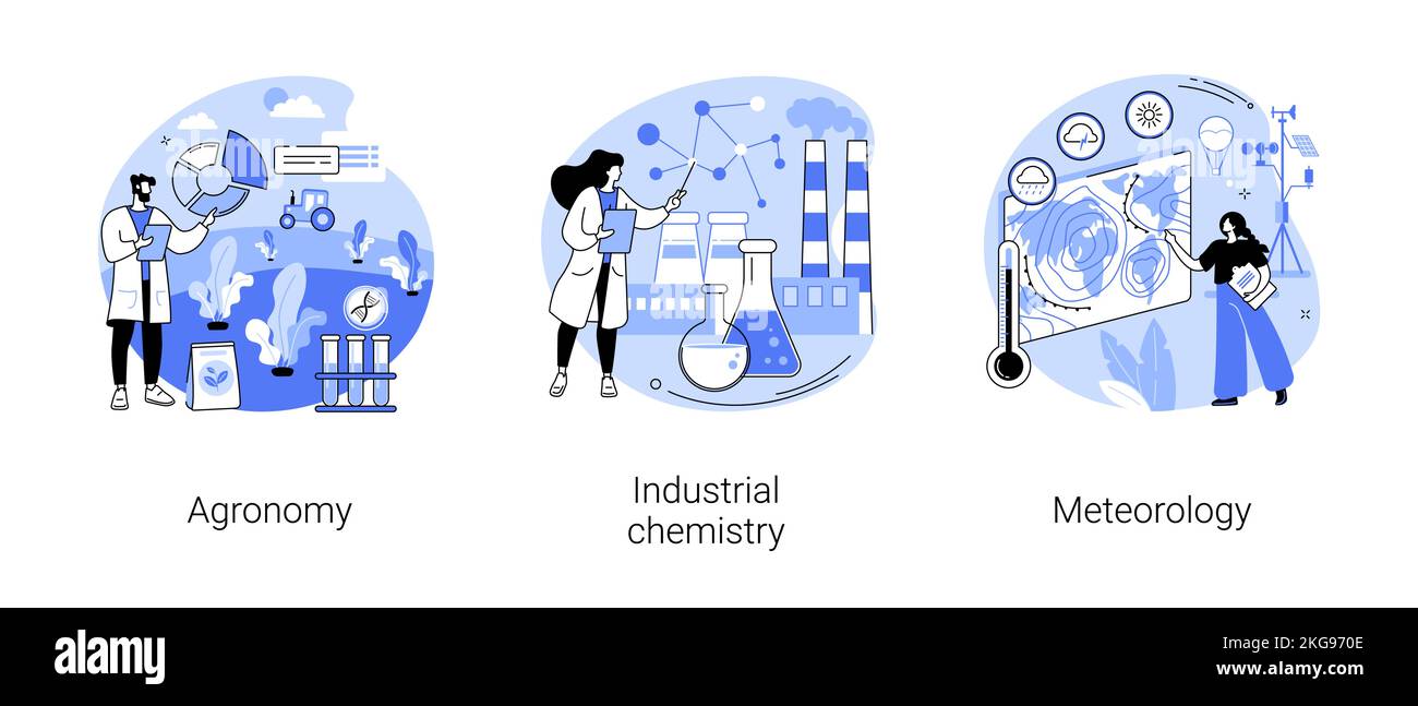 Environmental science abstract concept vector illustrations Stock ...