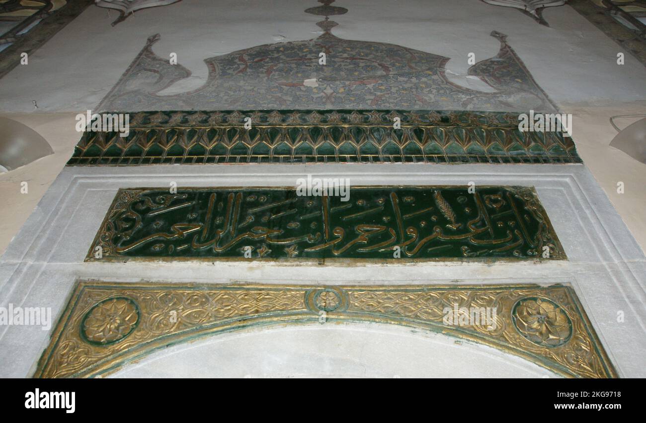 Located in Istanbul, Turkey, Damat Ibrahim Pasha Mosque was built in ...