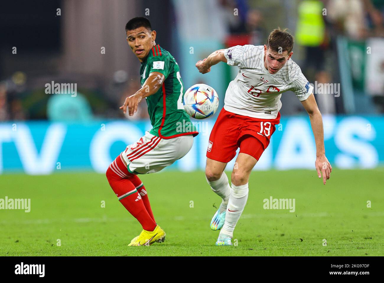 DOHA, Qatar, 22-11-2022, Jakub Kaminski during the FIFA World Cup Qatar ...