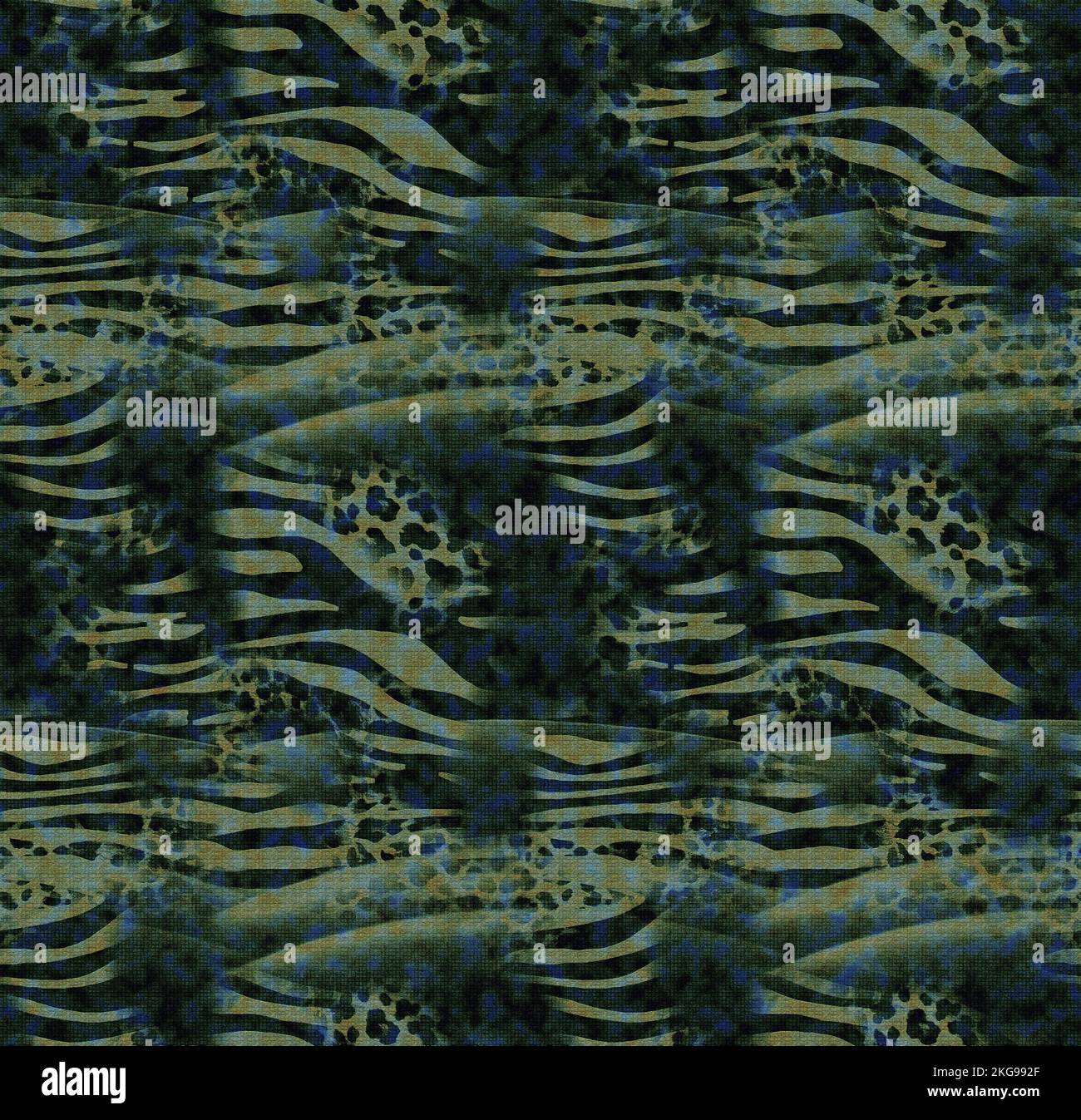 Colorful Pattern Study, Leopard, Zebra, Camouflage and Dress Designs ...