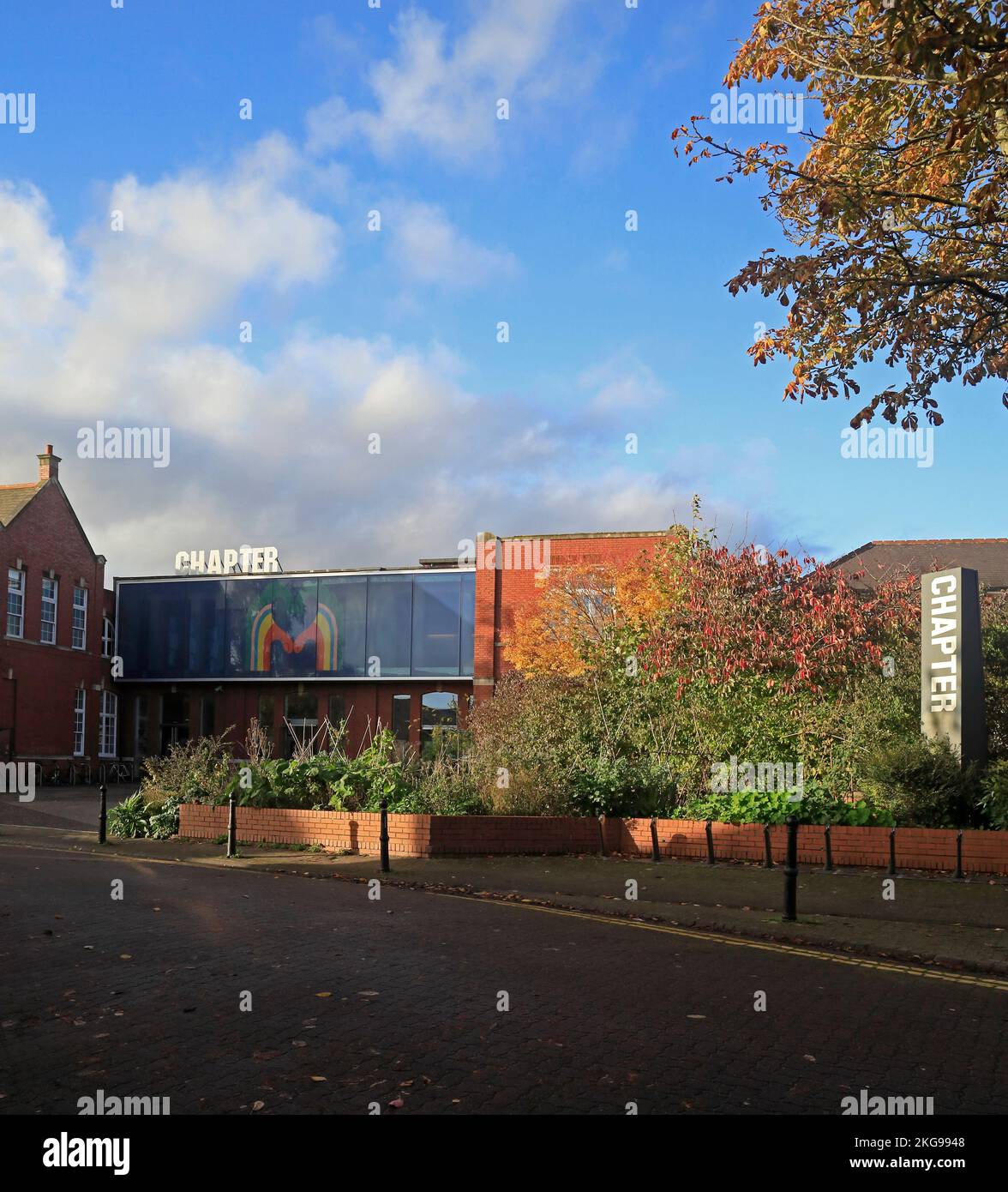 Chapter Arts Centre, Cardiff. Taken November 2022. Autumn Stock Photo ...