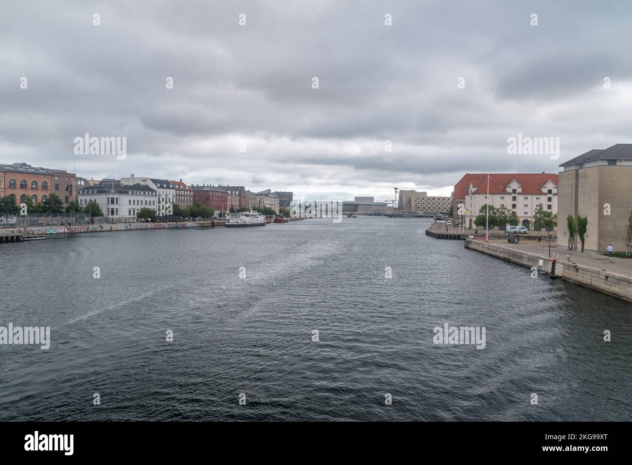 Copenhagen, Denmark - July 26, 2022: Port of Copenhagen (Kobenhavns ...