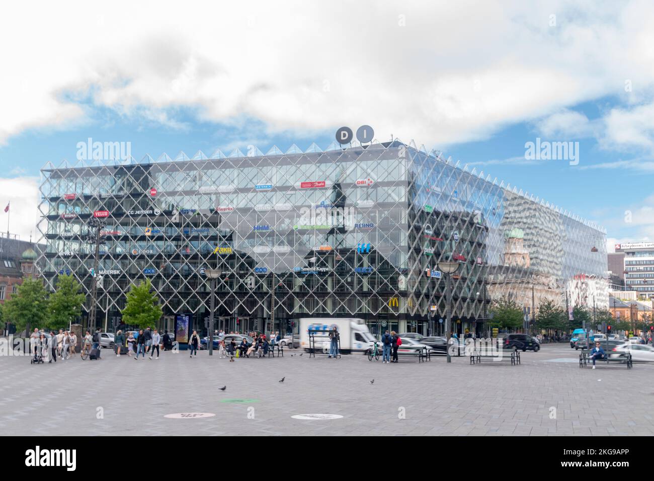 Copenhagen, Denmark - July 26, 2022: Industriens Hus building Stock ...