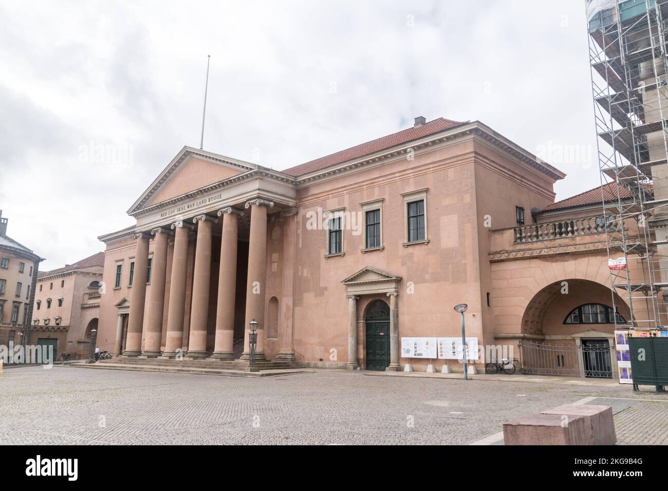 Copenhagen, Denmark - July 26, 2022: Copenhagen Court House (Domhuset i ...