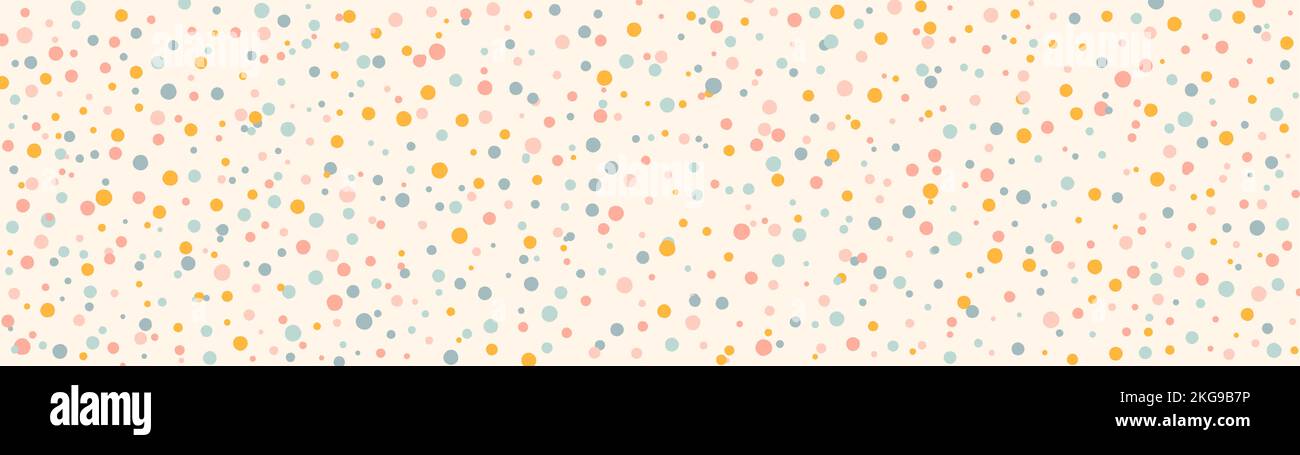 Cute abstract horizontal panoramic background with pastel colored ...