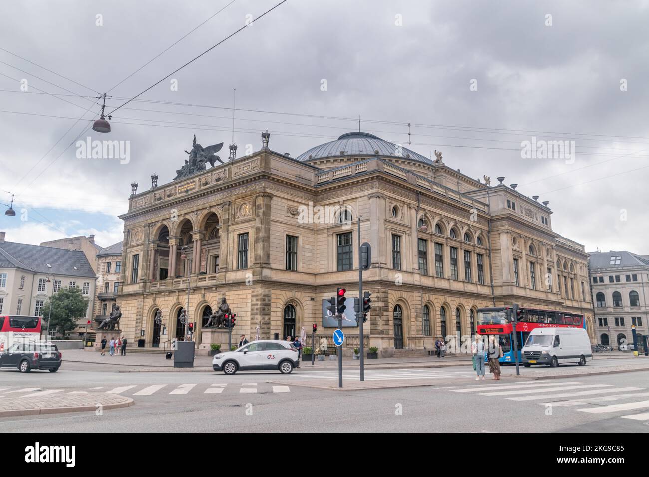 Copenhagen, Denmark - July 26, 2022: Royal Danish Theatre in Copenhagen ...