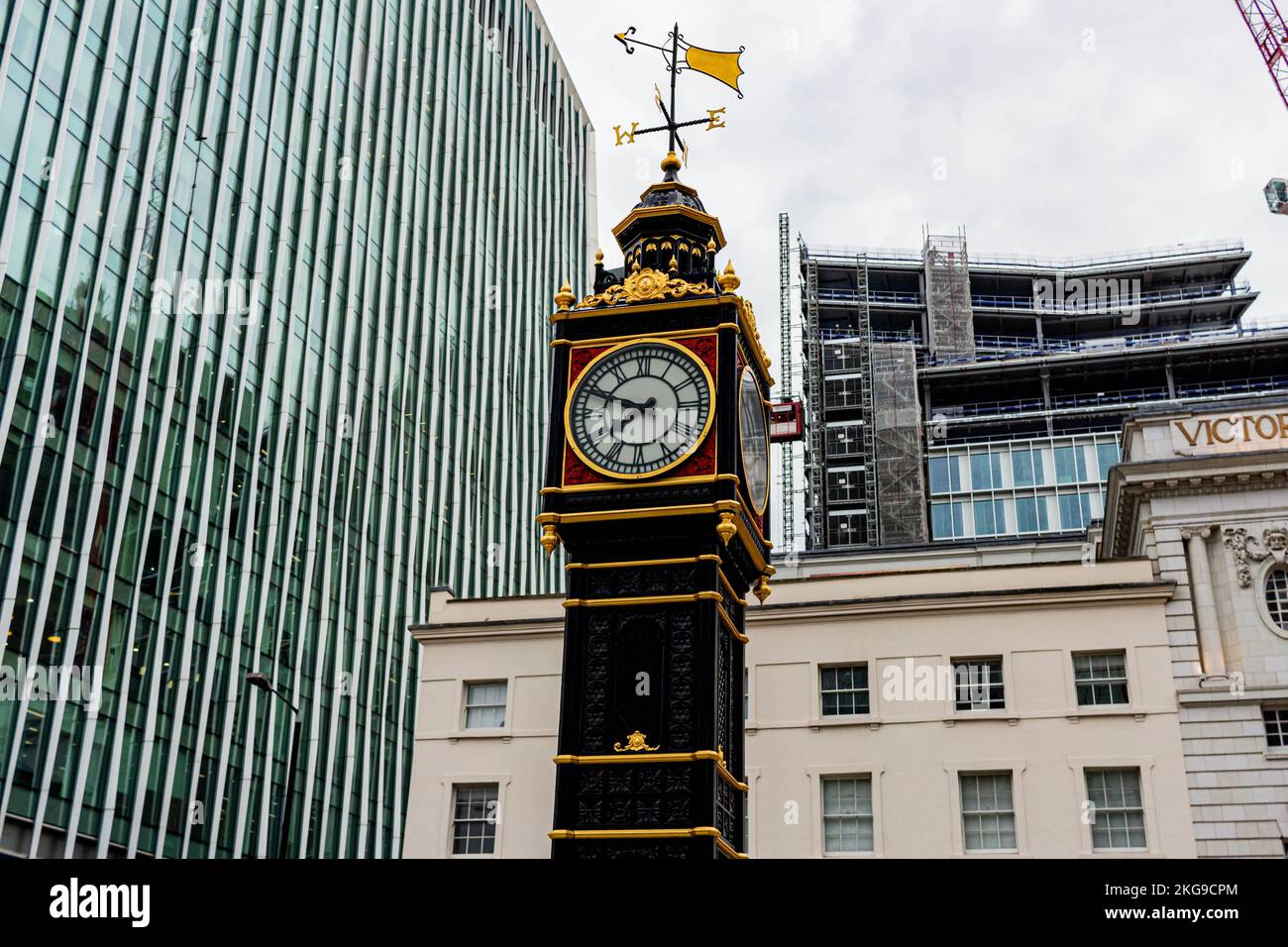 The Little Ben Clock in London Stock Photo - Alamy