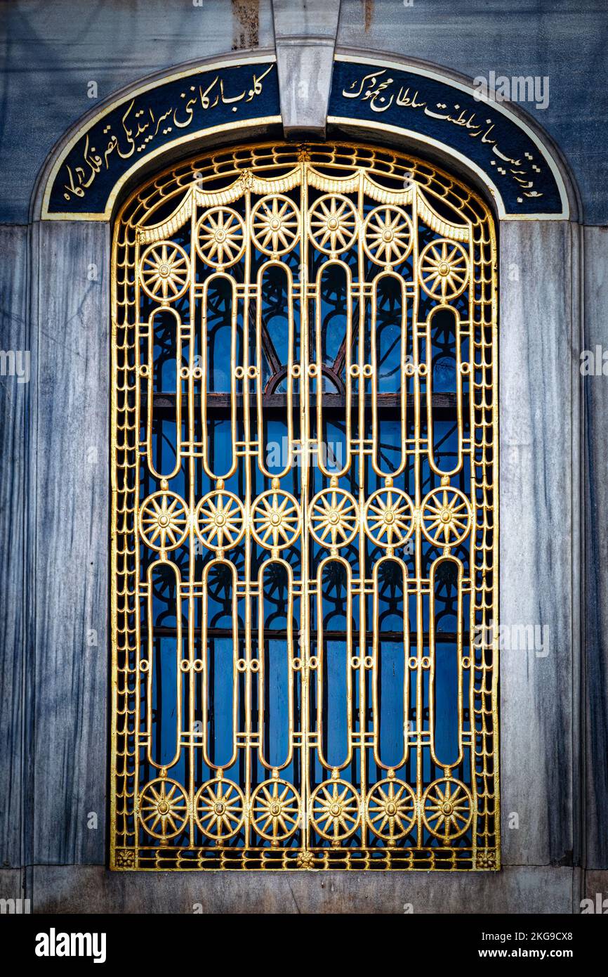 One of the windows on a Mosque in Istanbul, Turkey Stock Photo - Alamy