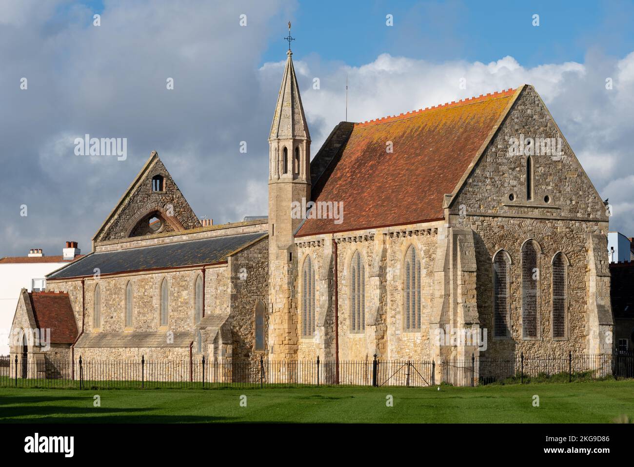 The Garrison church in Old Portsmouth, England. November 2022 Stock ...